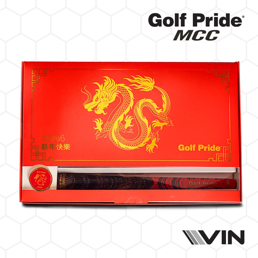 Golf Pride - New Decade MCC Gold - CNY 2024 Limited Edition (8 pcs Gri